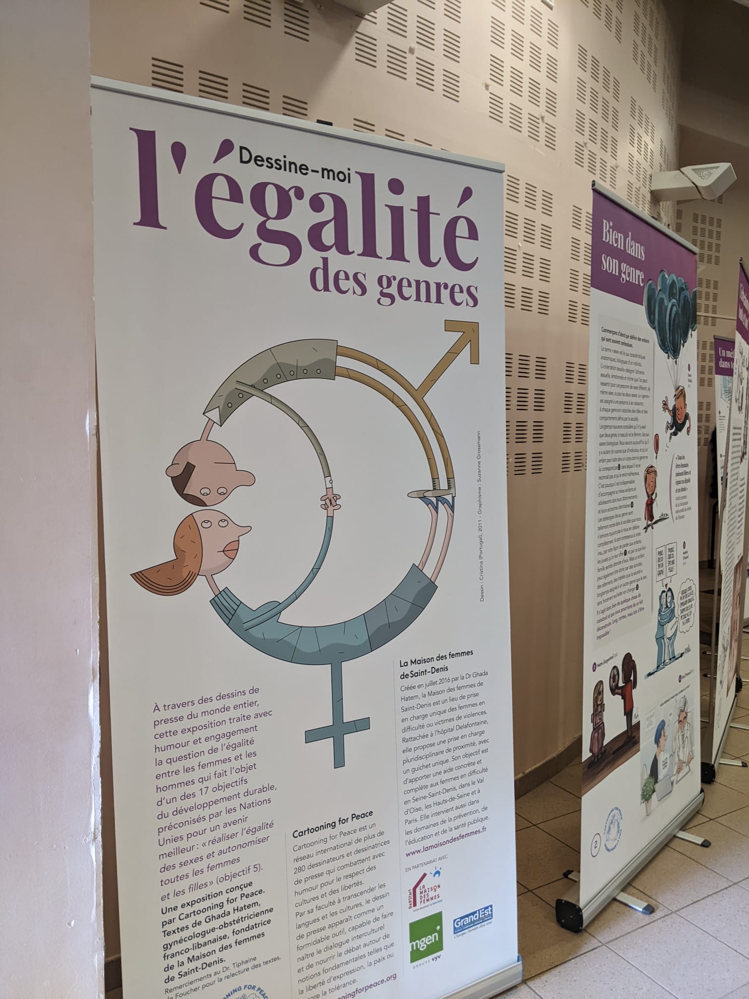 Exposition "Dessine-moi l'égalité des genres" 2024 - Lycée Jean ...